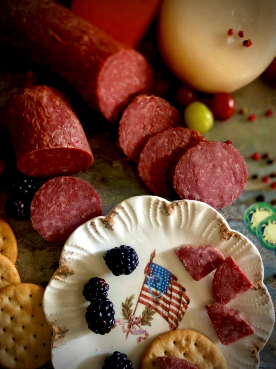 Summer Sausage Bundle Traditional Patriot Pack – Handcrafted Sausage